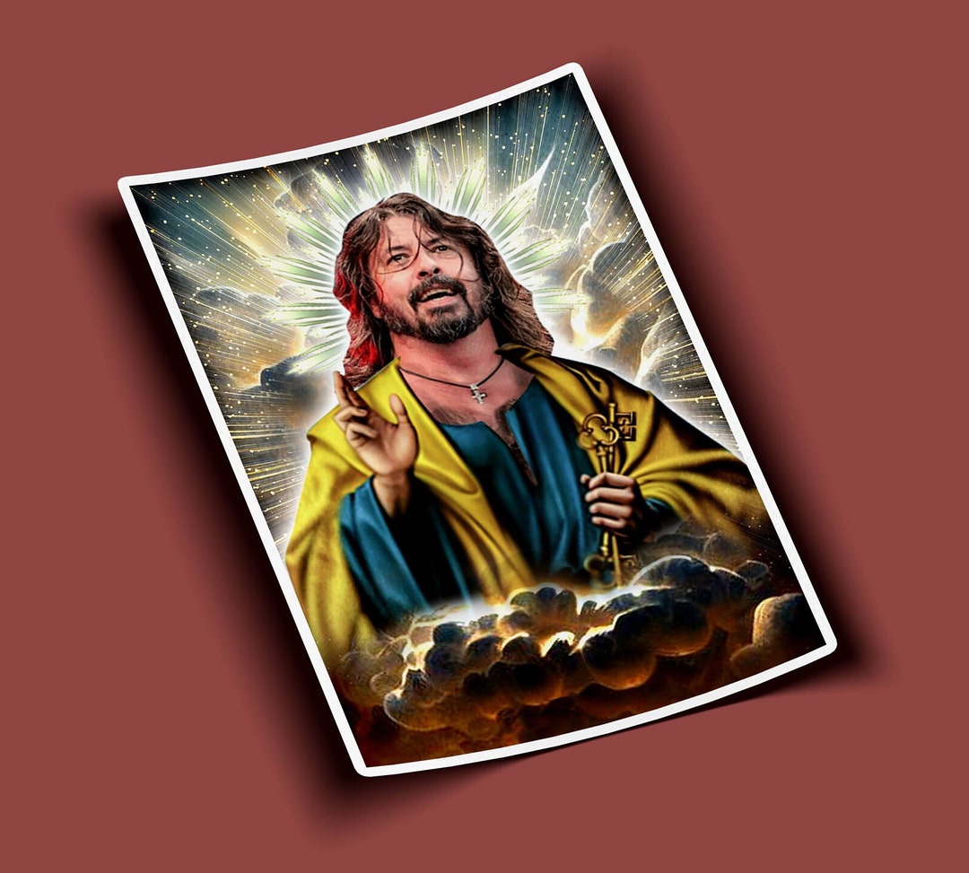 Saint Dave Grohl Sticker BOGOF Buy One Get One Free - Etsy