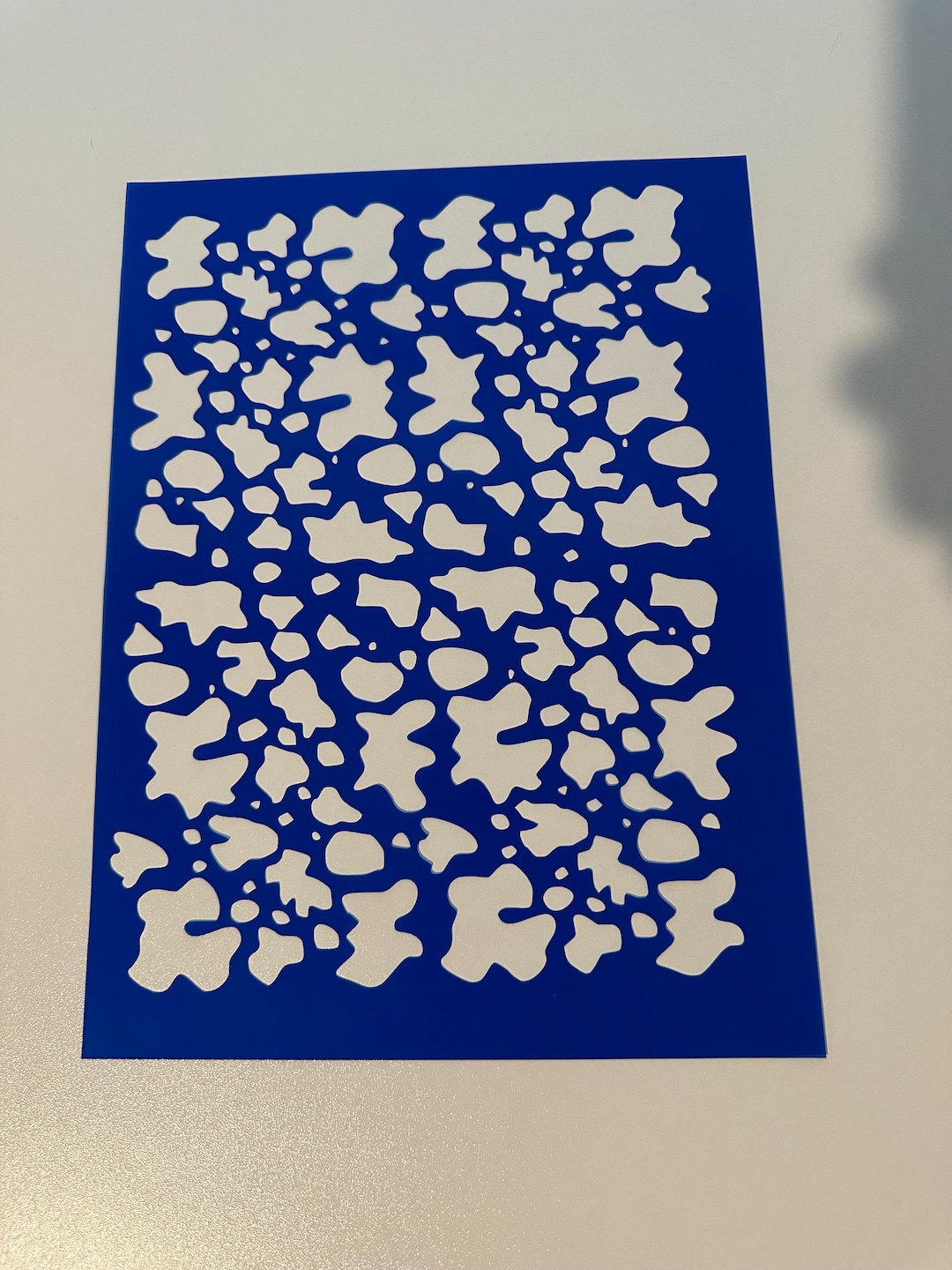 Hex Camo Stencil - Etsy