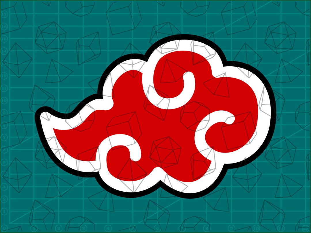Akatsuki Cloud SVG/PNG Files - Etsy