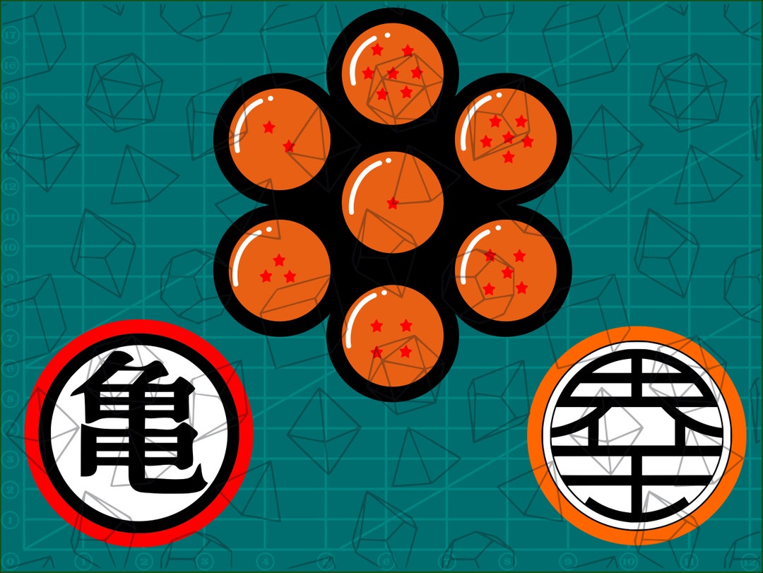Dragonball SVG/PNG Pack - Etsy