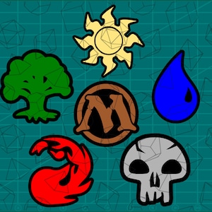 MTG Symbol SVG/PNG Pack - Etsy
