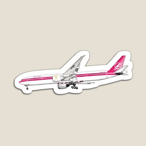 Boeing 777 Qantas | Aviation Glossy Vinyl Sticker | Decal | Water ...