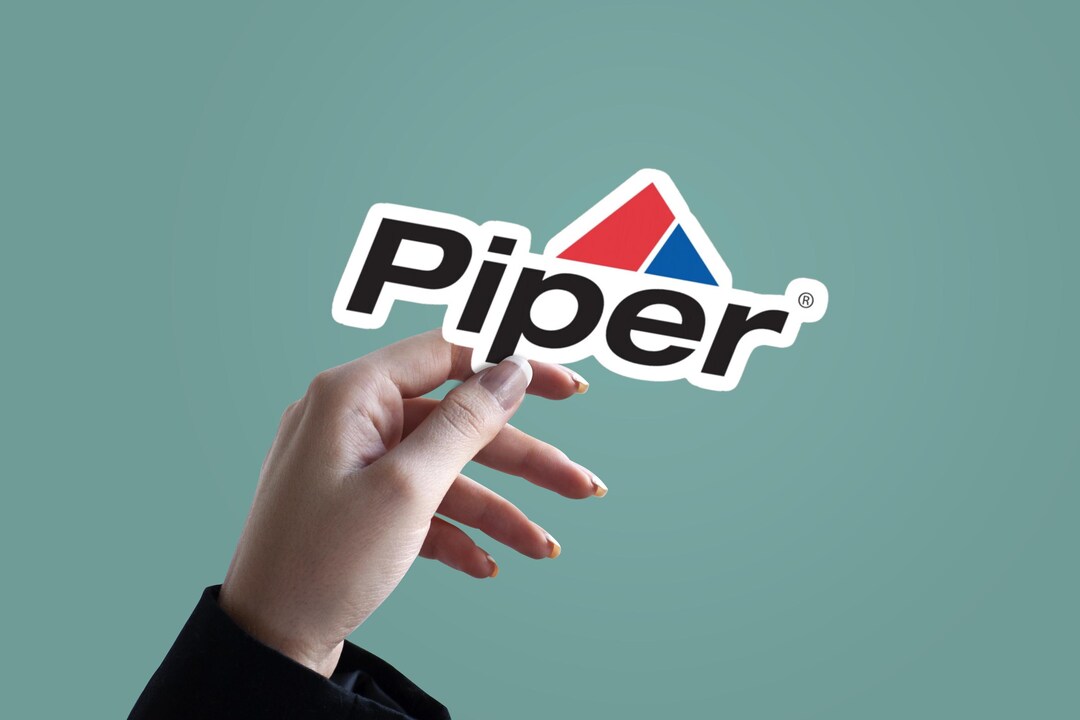 Piper Aircraft Vinyl Sticker: Aviation Decal, Pilot Gift - Etsy