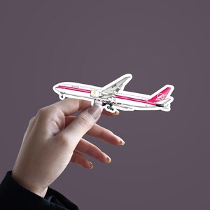 Boeing 777 Qantas | Aviation Glossy Vinyl Sticker | Decal | Water ...