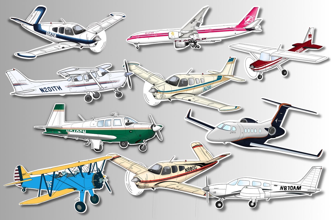 Custom Plane DIGITAL FILE - Png/jpeg/svg/psd/pdf / Custom Plane ...