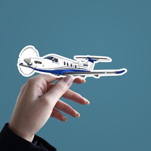 Pilatus Aircraft PC-12 Sticker | Aviation Glossy Vinyl Sticker | Decal ...