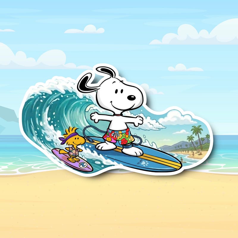 Snoopy Peanuts Ocean - Etsy
