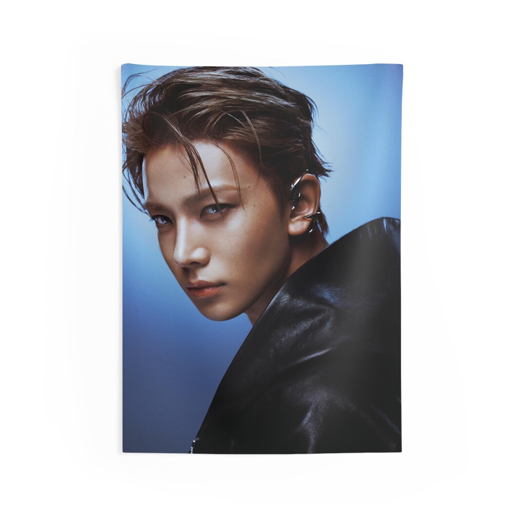 Enhypen Heeseung Kpop Flag Merch Wall Tapestry, Korean Pop Fan Decor ...