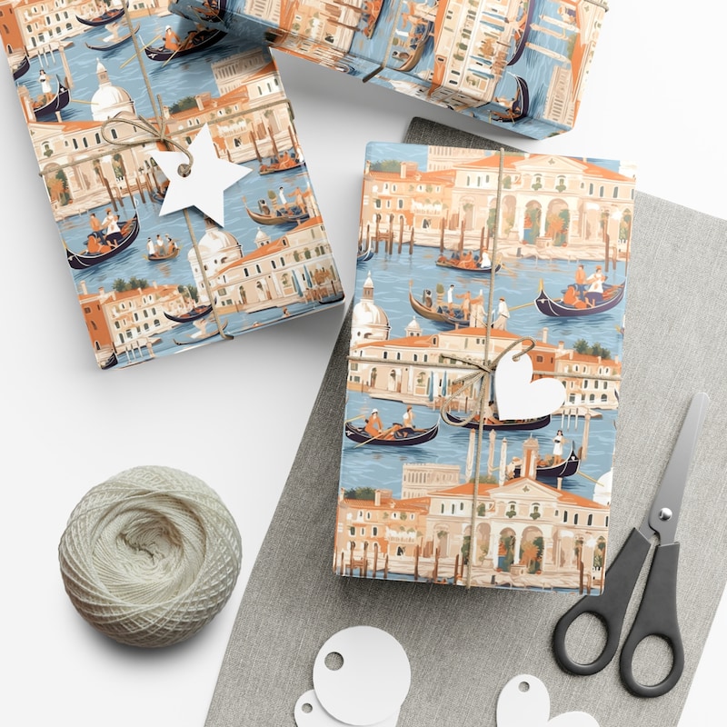 Romantic Wrapping Paper - Etsy