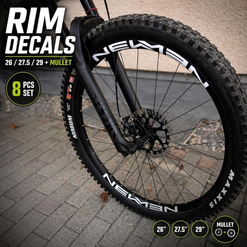 Rim bicycle decal - Etsy.de