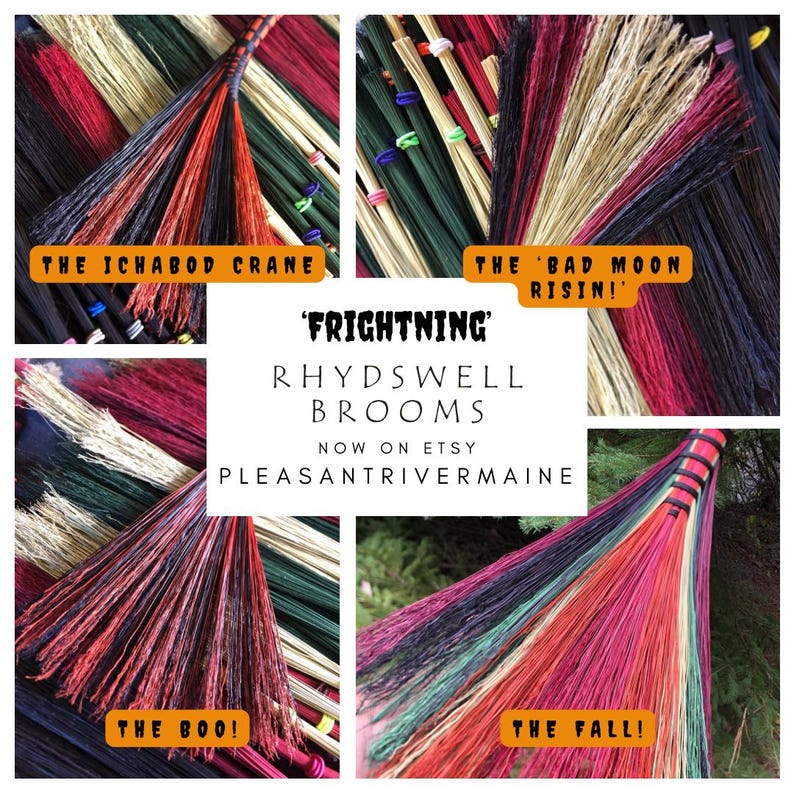 Fall - Hawk Tail Whisk Broom by Rhydwell Brooms - Etsy