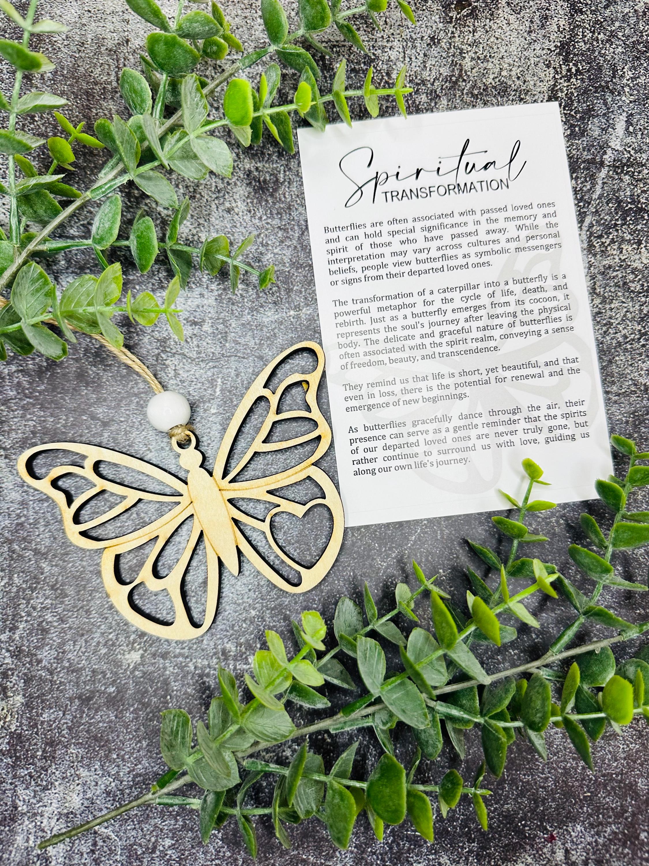 Spiritual Transformation Butterfly Ornament – Embrace Change and ...