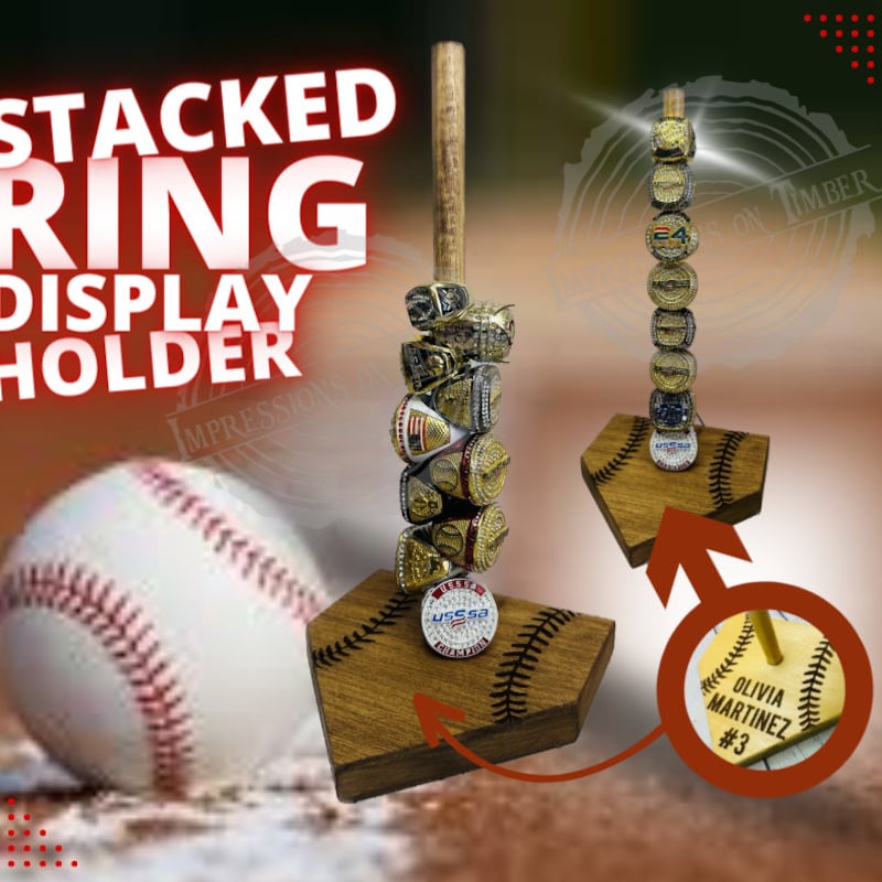 Baseball Ring - Etsy