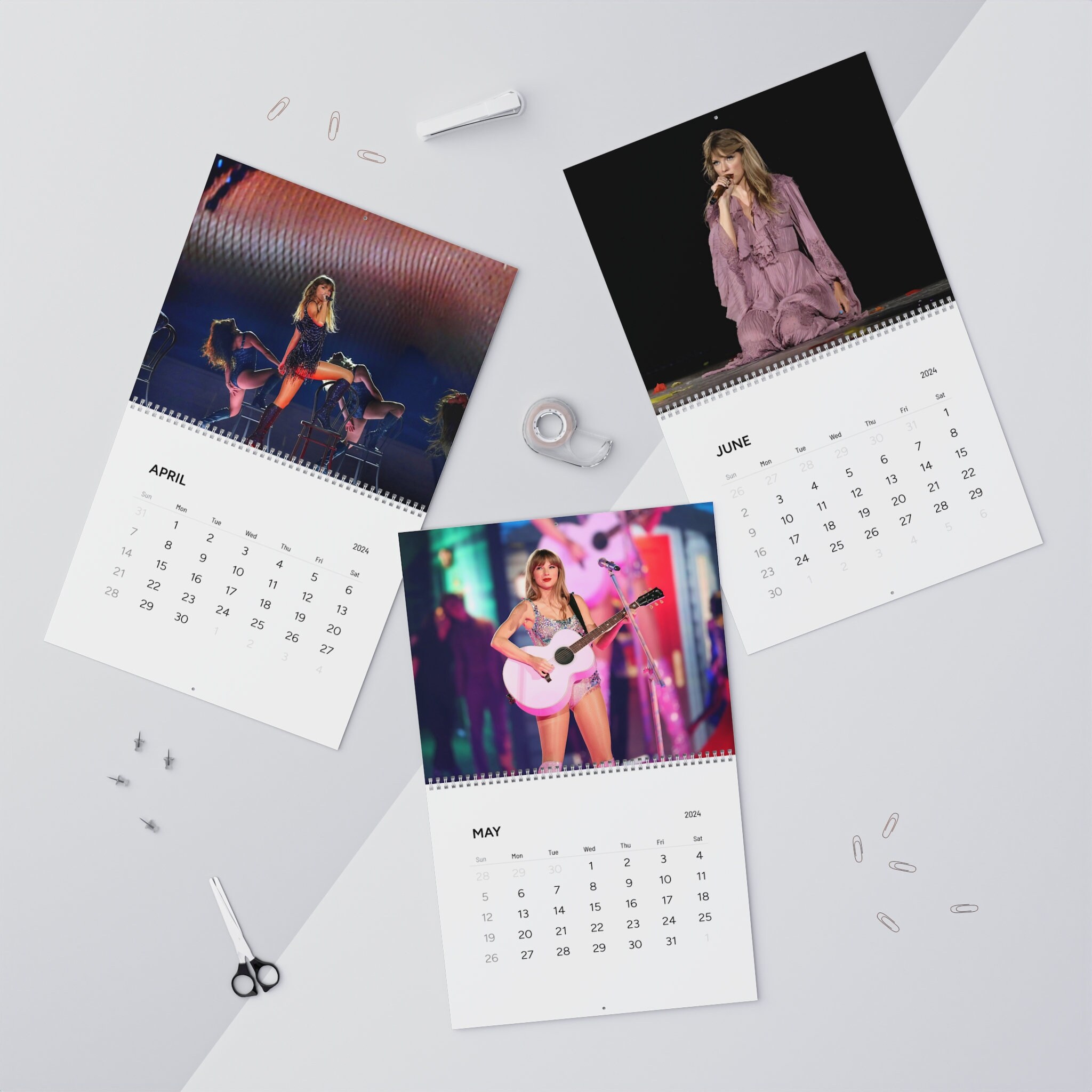 Taylor Swift Calendar Taylor Swift Eras Tour Calendar Wall - Etsy Australia