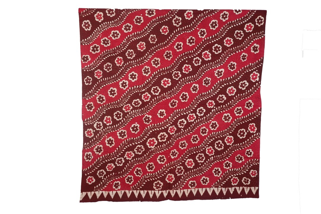 Pekalongan Buketan Batik Fabric - Authentic Indonesian Art - Etsy