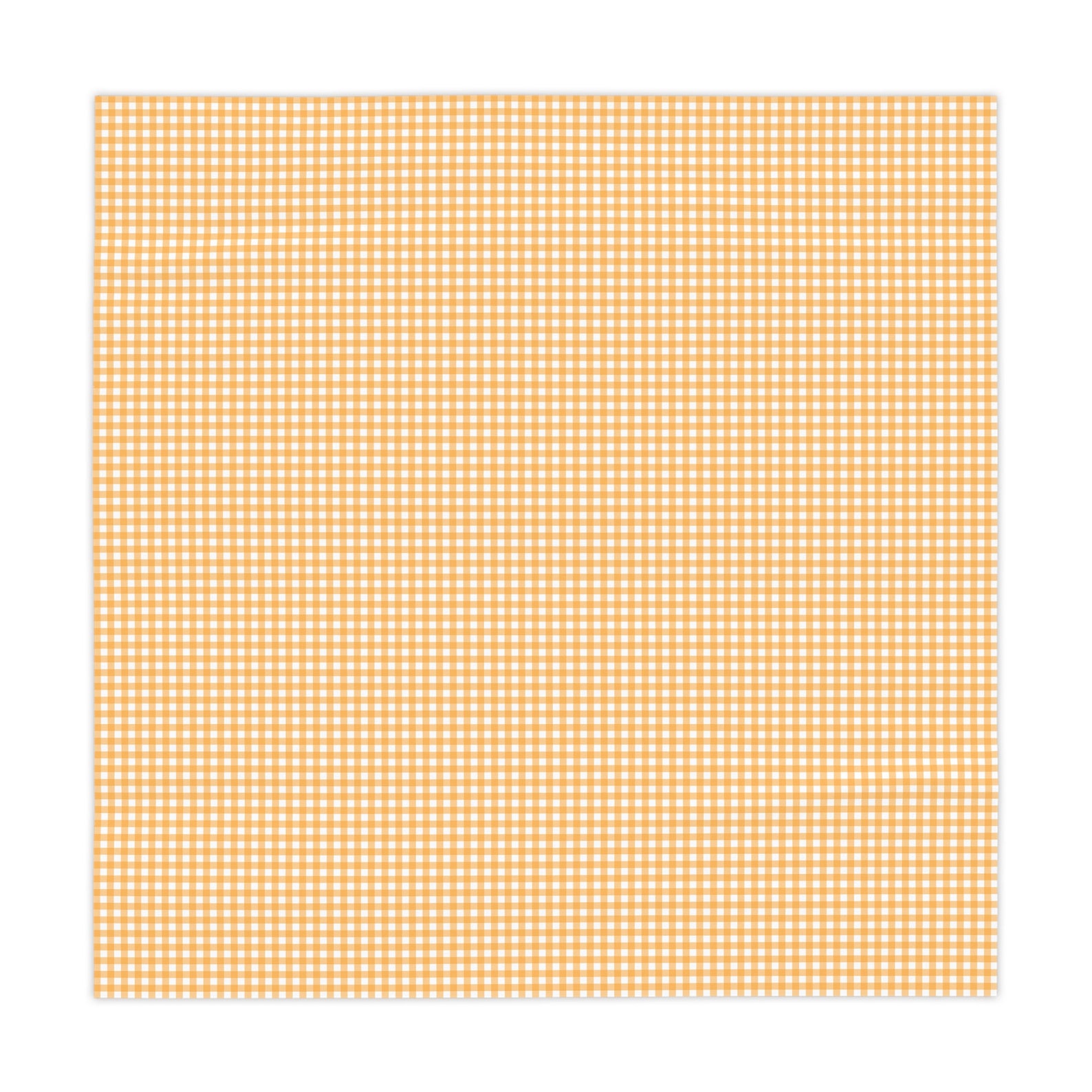 Yellow Gingham Tablecloth: Retro Vichy Style, 55.1" Square - Etsy