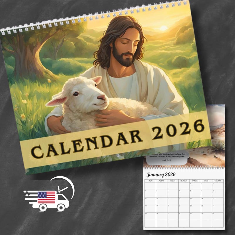 Jesus Calendar - Etsy