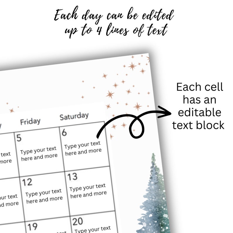 2024 Calendar Template Editable and Printable Monthly Calendar Canva ...