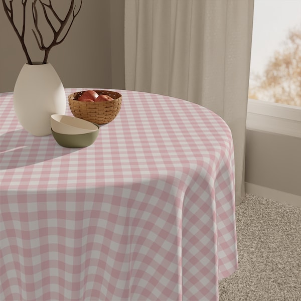 Pink Tablecloth - Etsy