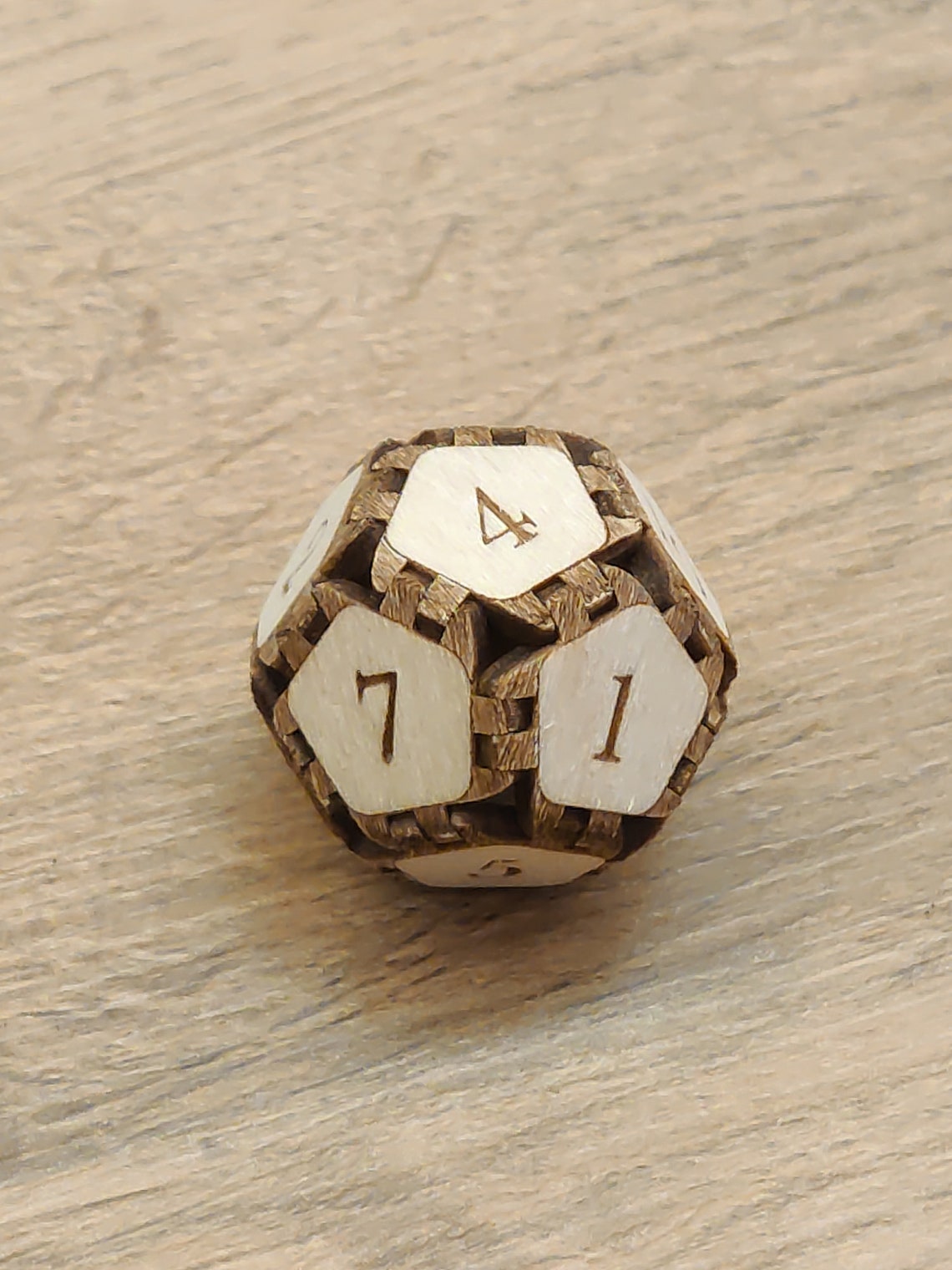 Twelve-sided Dice D12 - SVG File for Laser Cutter - Etsy