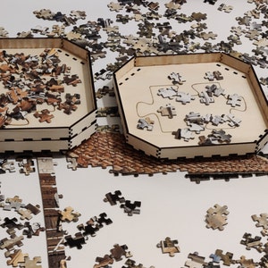 Puzzle Sorting Tray, Stackable - Laser Cutter File - Etsy