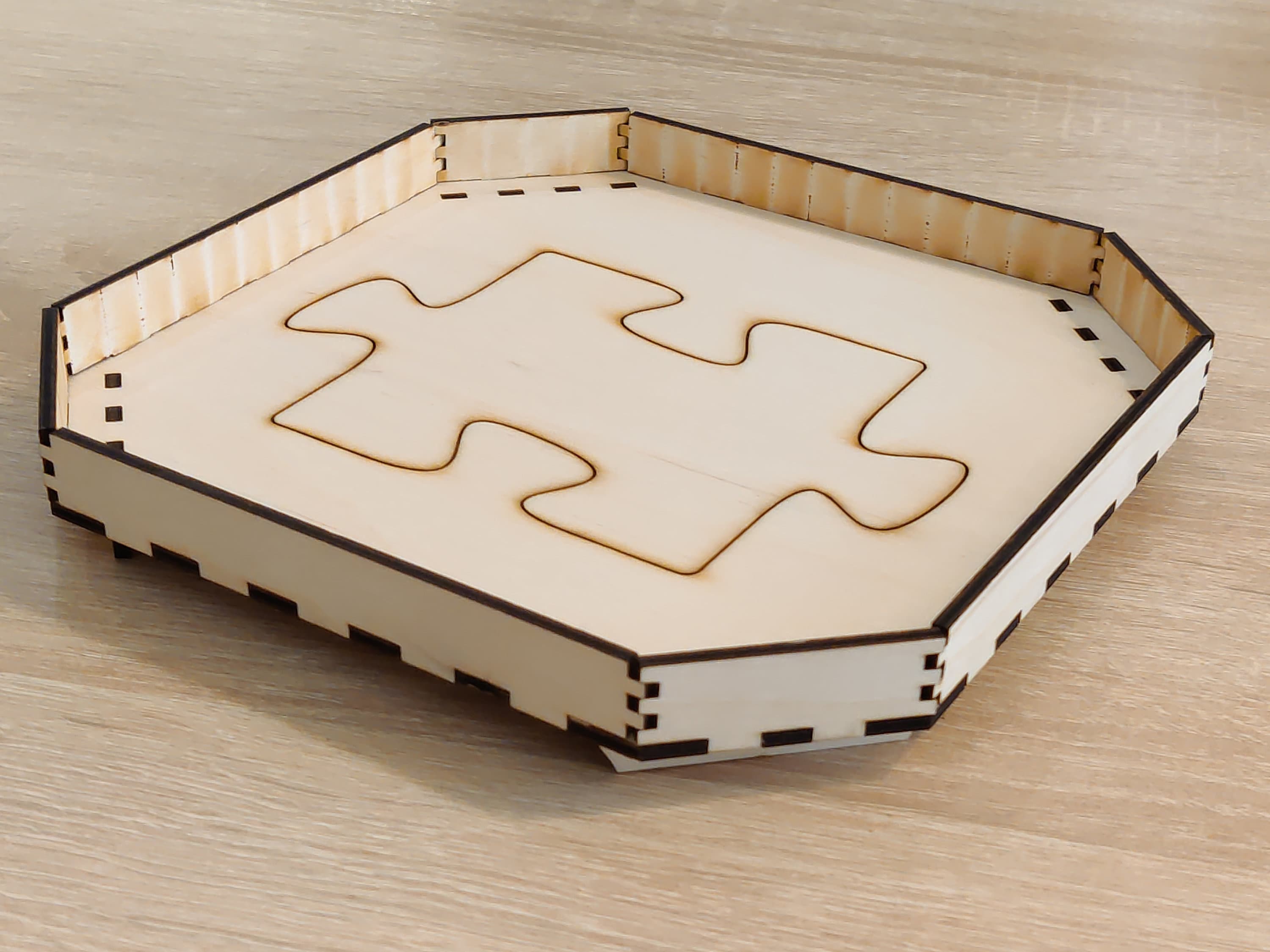 Puzzle Sorting Tray, Stackable - Laser Cutter File - Etsy