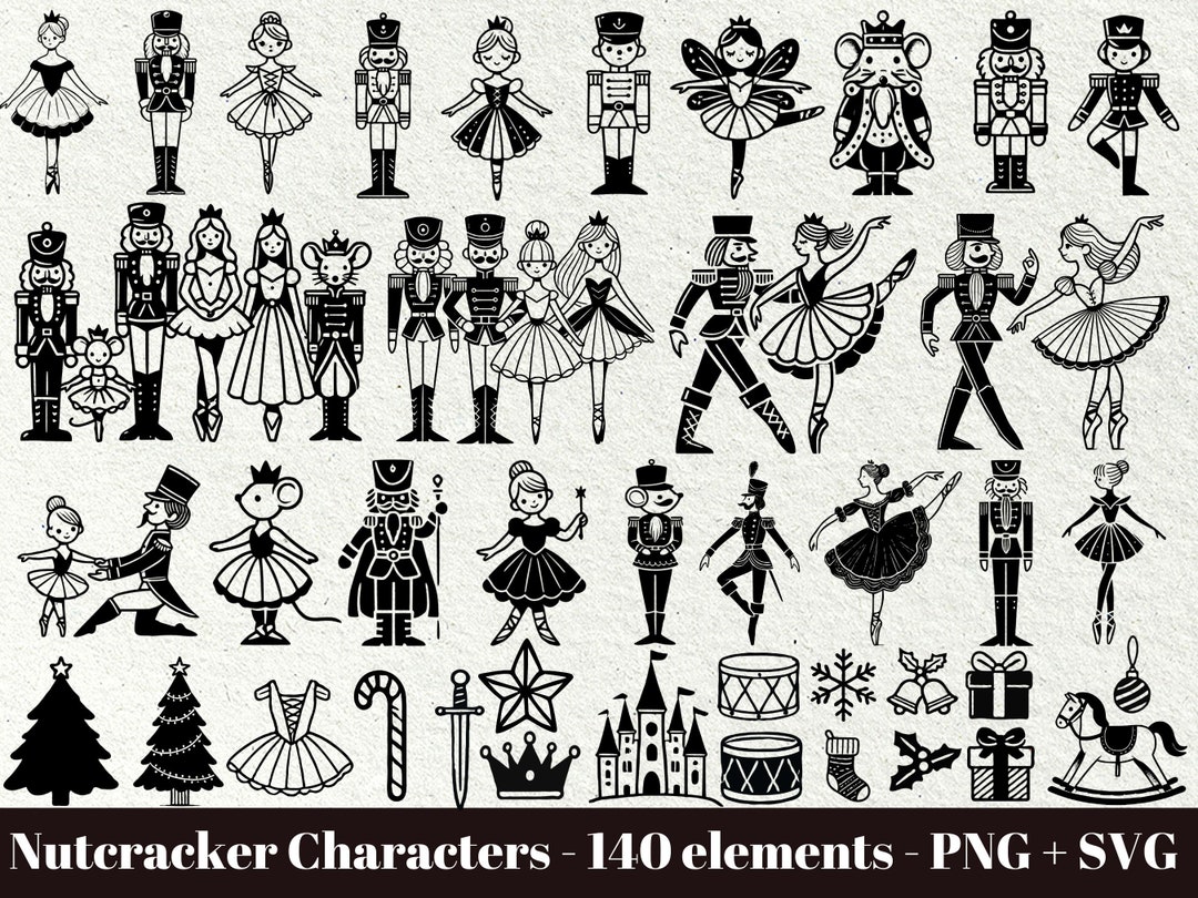 Nutcracker Svg File / Nutcracker Character Svg / Christmas Nutcracker ...