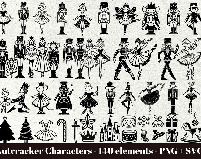 The Nutcracker Font, Christmas Font, the Nutcracker Svg, the Nutcracker ...
