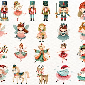 Nutcracker Watercolor Clipart / Christmas Nutcracker Png / the ...