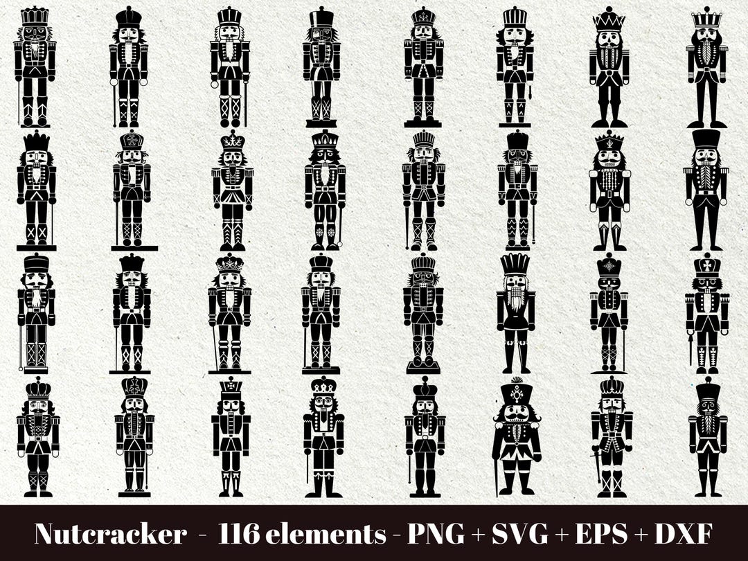 Nutcracker Svg File / the Nutcracker Ballet / Christmas Nutcrackers ...