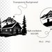 Log Cabin Svg / Mountain House Svg / House in the Woods Svg / Rustic ...
