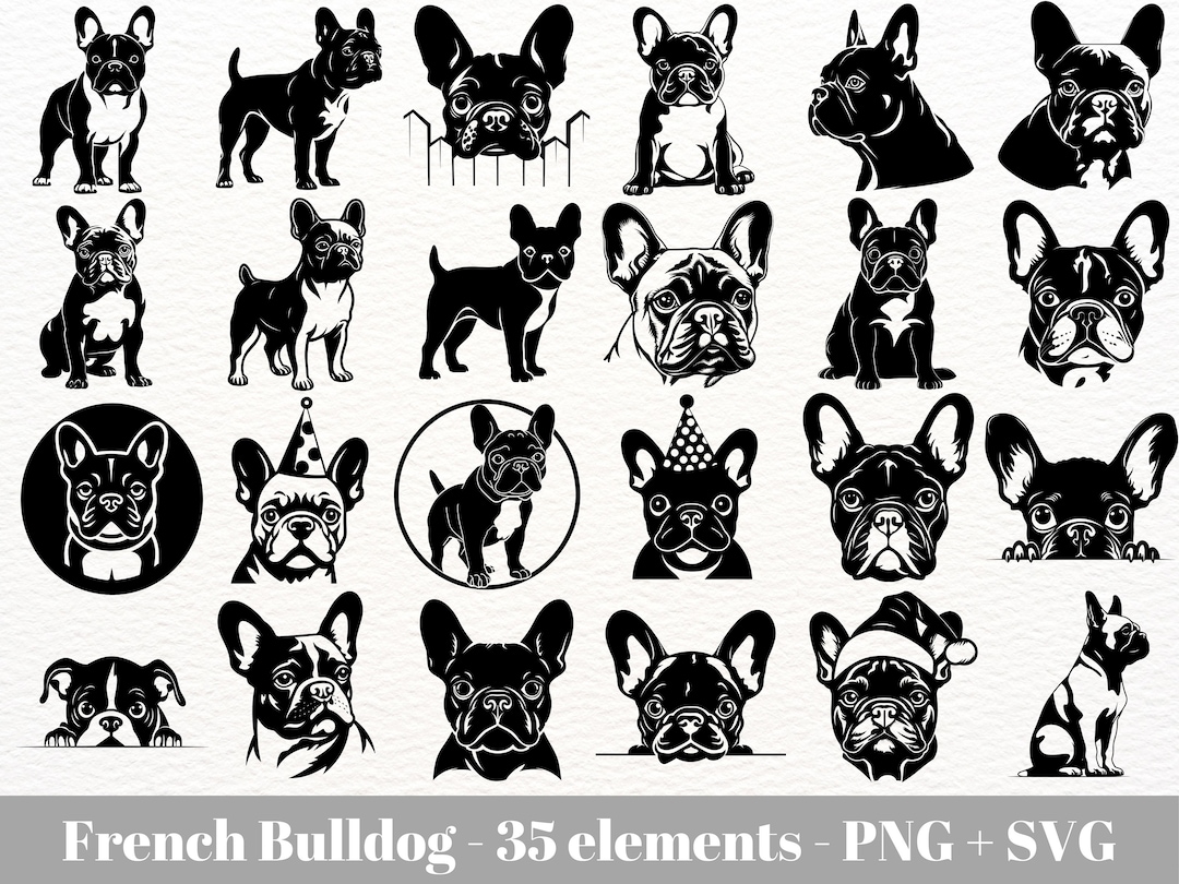 French Bulldog Svg Bundle / Frenchie SVG / Frenchie Mom Svg / French ...