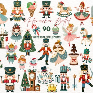 Nutcracker Watercolor Clipart / Christmas Nutcracker Png / the ...