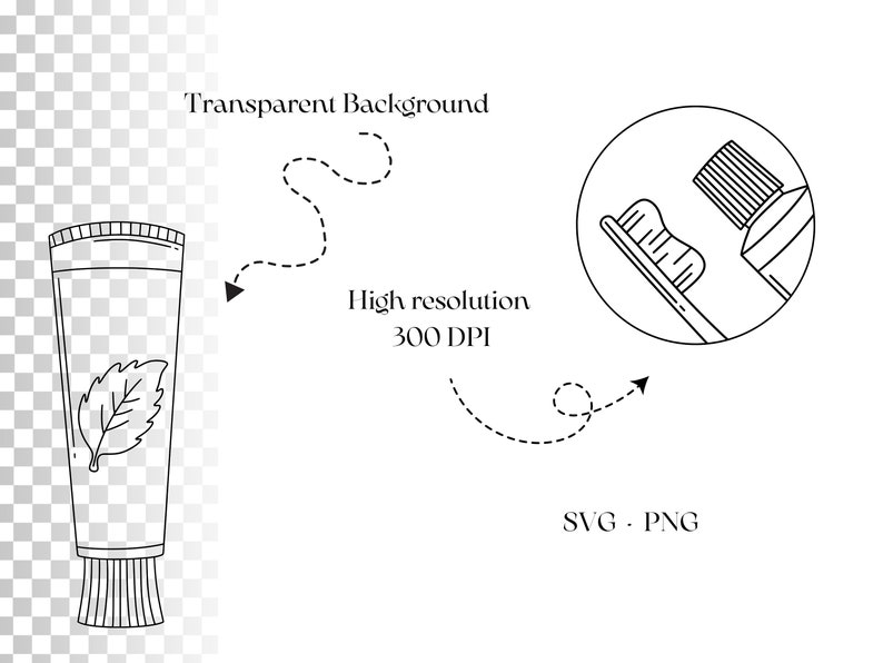 Dental Clipart / Dental Care Clipart / Dentist Line Art / Dentist Svg ...
