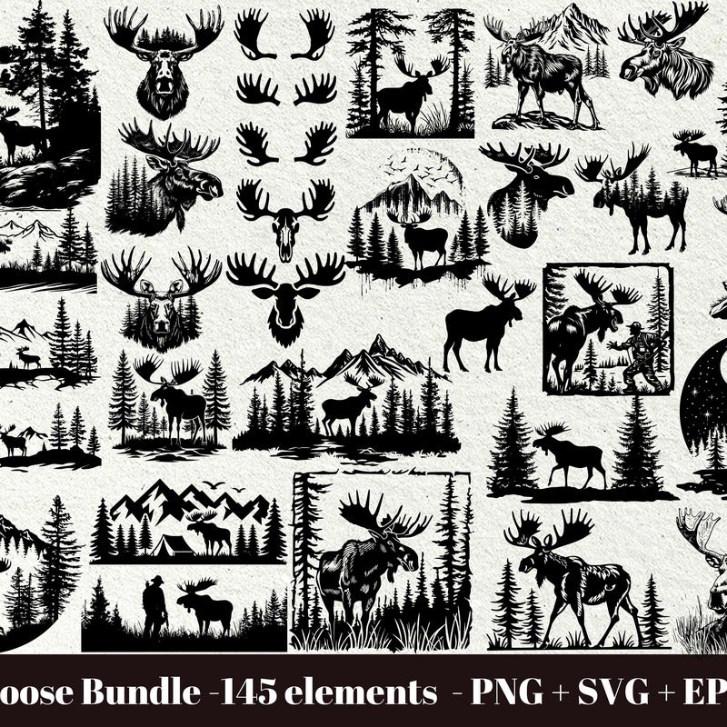 Moose Sign - Etsy