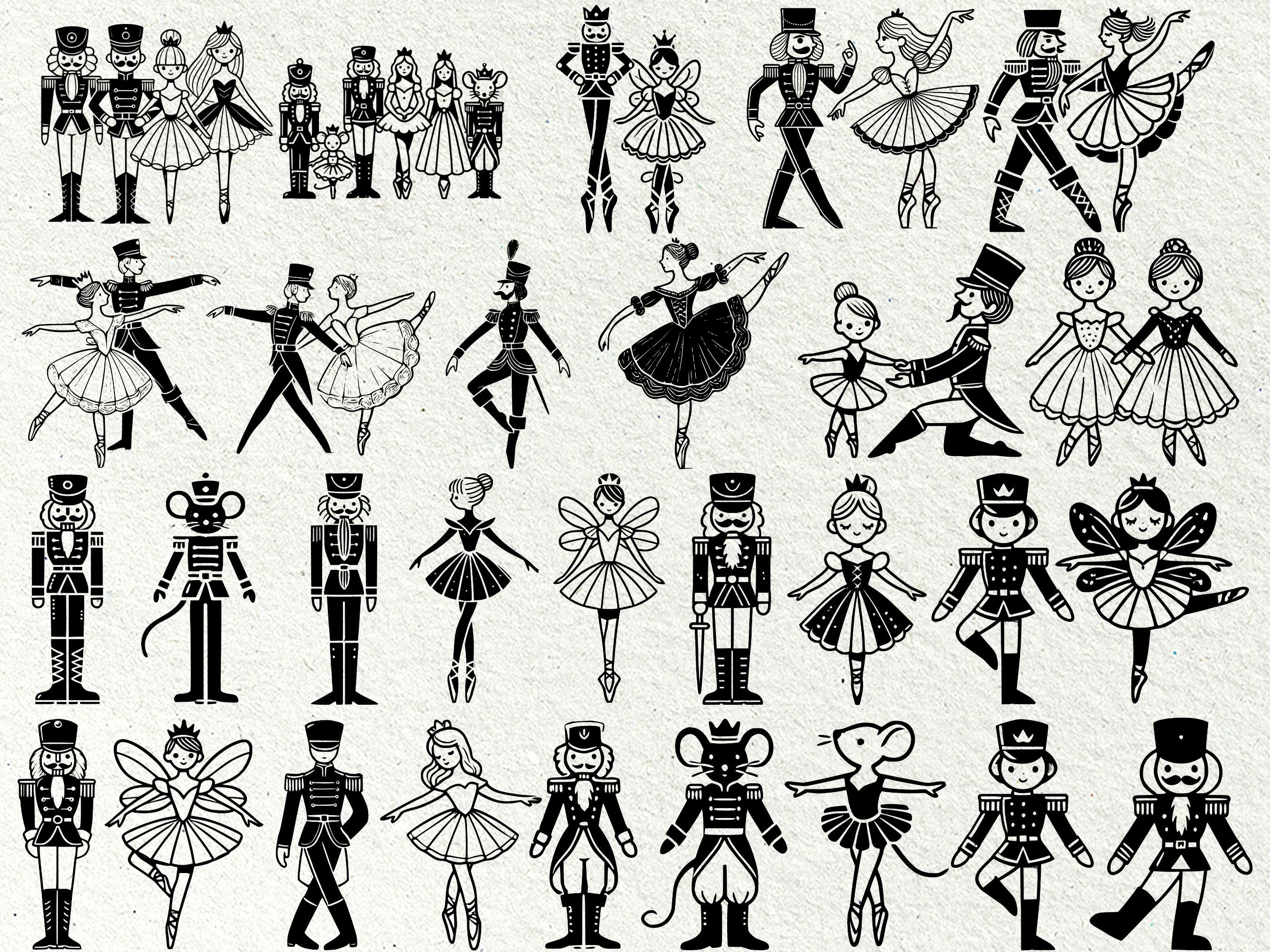 Nutcracker Svg File / Nutcracker Character Svg / Christmas Nutcracker ...