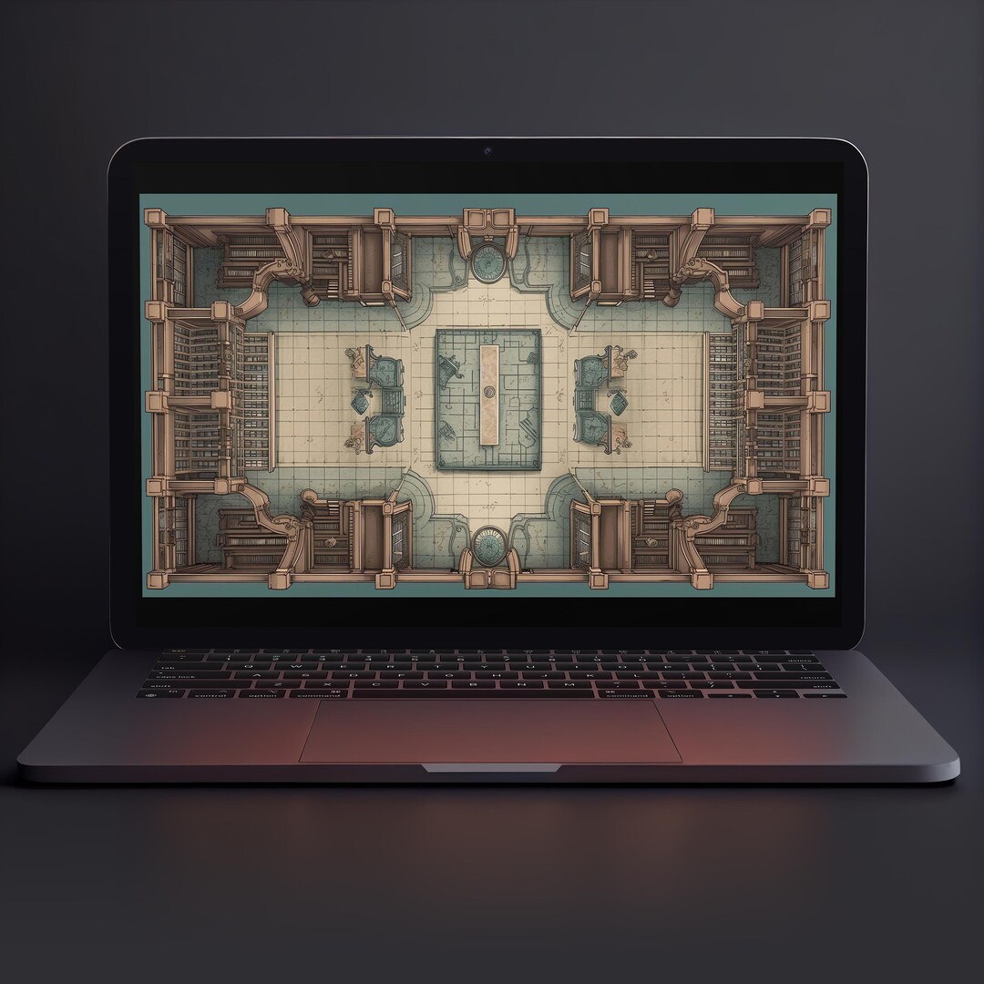 Ceiling A RPG Battlemap TTRPG Setting Dungeons and Dragons Background ...