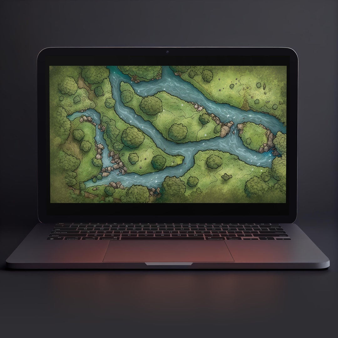 Estuaries A RPG Battlemap Dungeons and Dragons TTRPG Virtual Tabletop ...