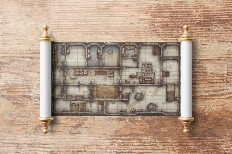 Castle A RPG Battlemap TTRPG Setting Dungeons and Dragons Background ...