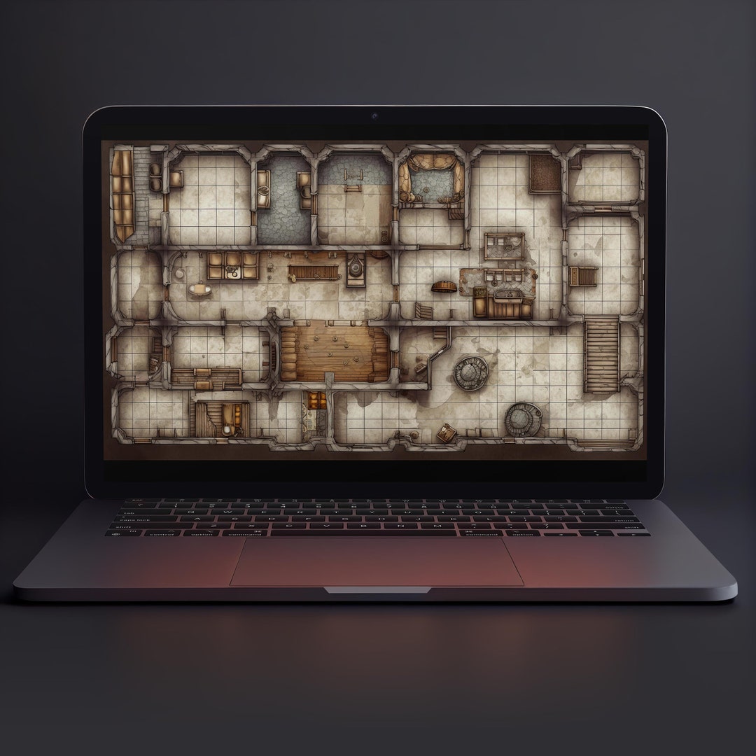 Castle A RPG Battlemap TTRPG Setting Dungeons and Dragons Background ...