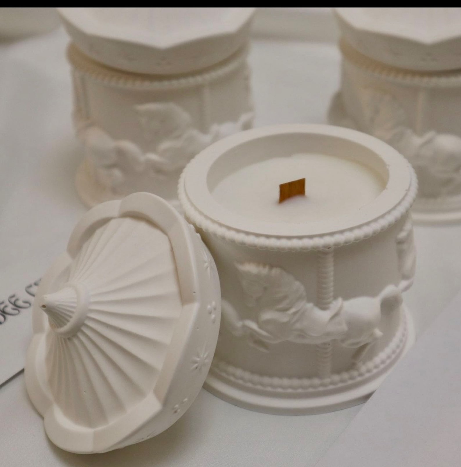 12 Bulk Wholesale Luxury Private-label Candles/handmade Cement Jars ...