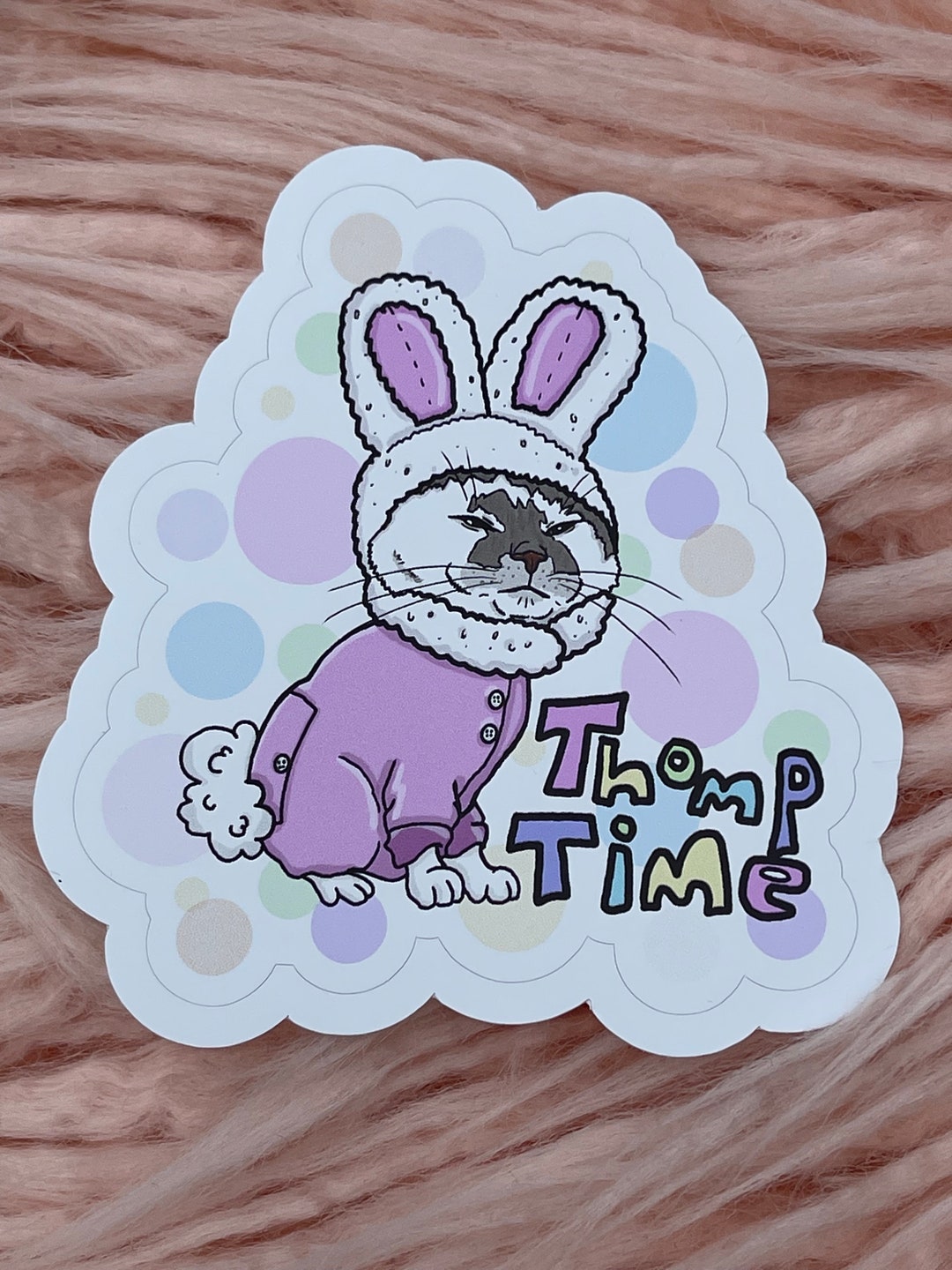 Thomp Time STICKER - Etsy