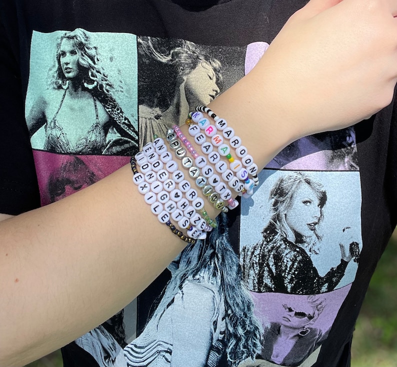 Pulseras de la amistad Taylor Swift Eras Tour - Etsy México