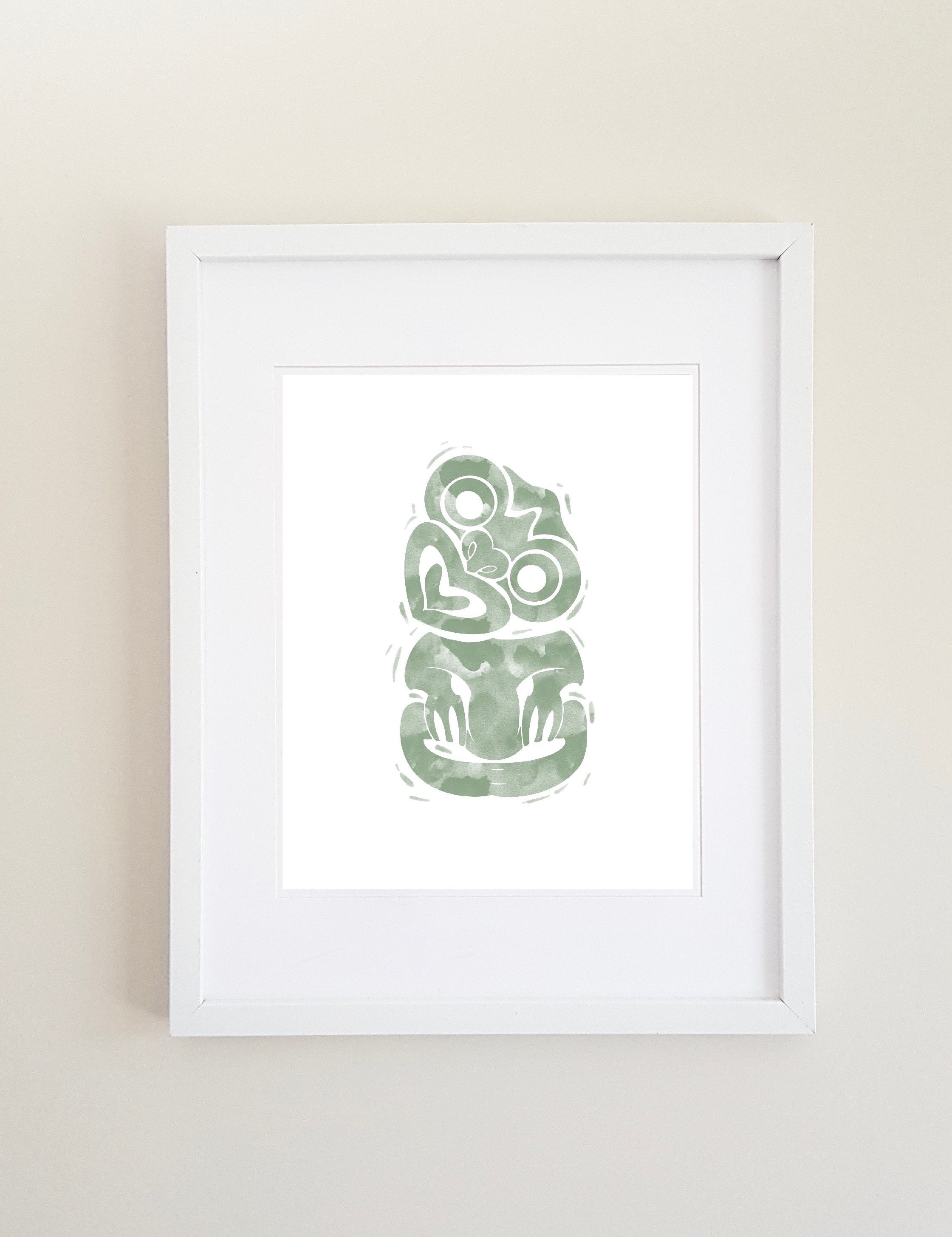 Maori Art Tiki Bundle Portrait Wall Art Printable Digital Download - Etsy