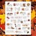 Seasonal Bucket List - All 4 Seasons - Etsy