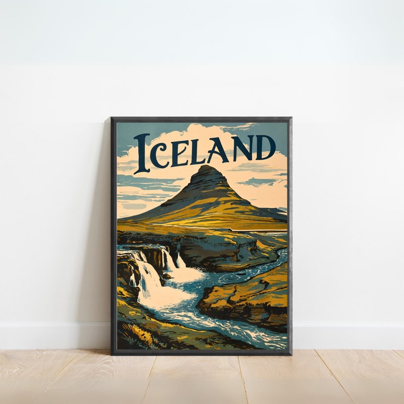 Iceland Poster - Etsy