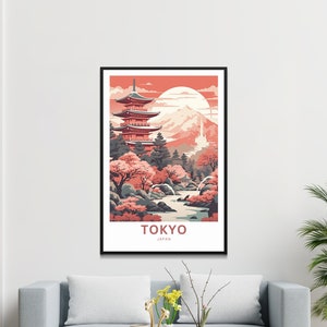 Personalized Tokyo Print Tokyo Poster, Japan Wall Art, Framed Present ...