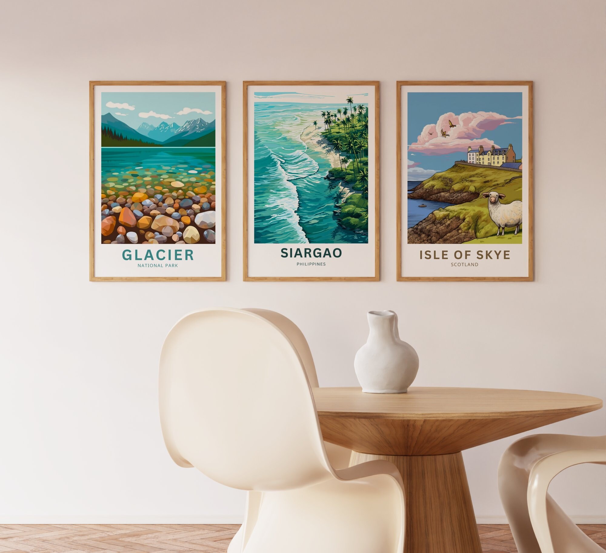Siargao Travel Print - Siargao Poster, Philippines Wall Art, Framed ...