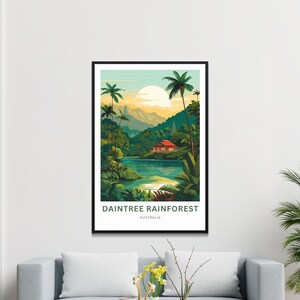 Personalized Daintree Rainforest Travel Print - Daintree Rainforest ...
