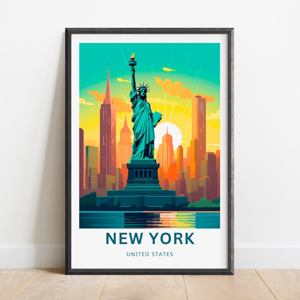 New York Poster - Etsy